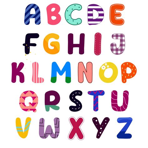 Large Printable Block Alphabet Letters