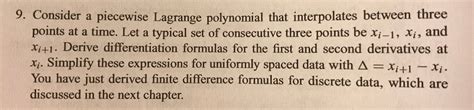 Solved This Is A Numerical Methods Question An Exercise