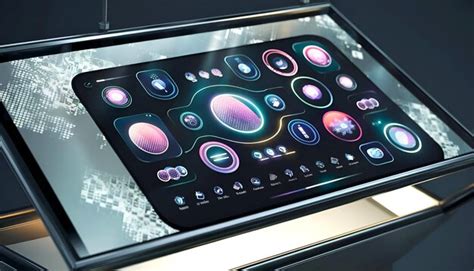 Touchscreen Interface Premium Ai Generated Image