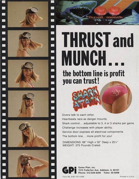 Flyers Show How Sex Sold S Arcade Game Flashbak