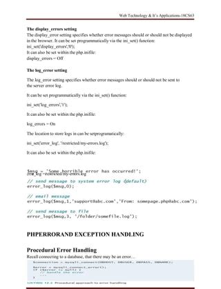WEB MODULE Pdf