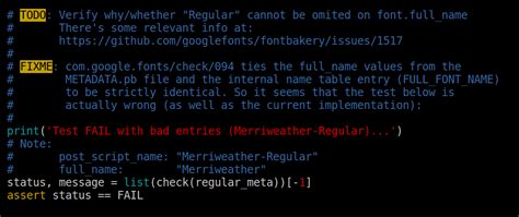 Review Requirements For Metadatapb Fontfullname · Issue 1916