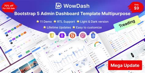 Bootstrap Admin Dashboard Template Multipurpose Wowdash By Wowtheme7
