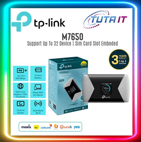 Tp Link M Mbps Lte Advanced Mobile Wi Fi Lazada