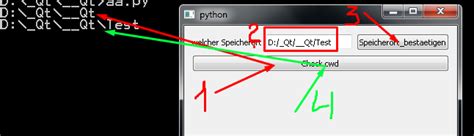 Python 3 X How To Change Cwd With LineEdit Input In Pyqt5 Stack