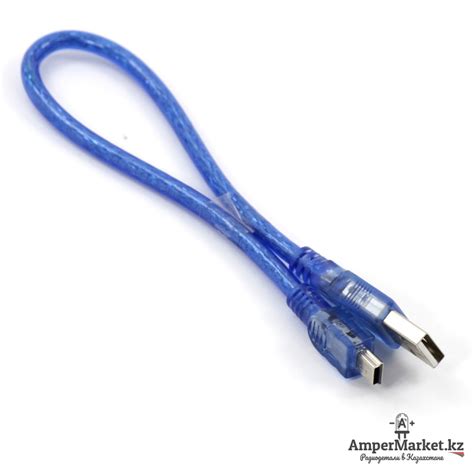 USB Кабель A – USB mini (30 см) | AmperMarket.kz