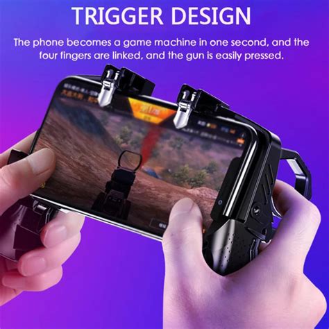 PUBG Controller Control For Phone Gamepad Joystick Android IPhone Trigger Free Fire Mobile Game