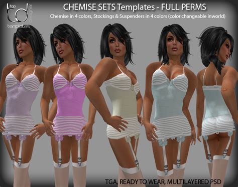 TD Templates Clothing Templates For SL