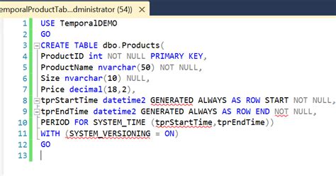 ThaiSQLInfo Temporal Table ใน SQL Server 2016 ตอนท 1