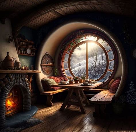 Hobbit House Interior Design
