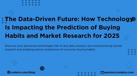 Codetru On Linkedin The Data Driven Future How Technology Is Impacting The Prediction Of