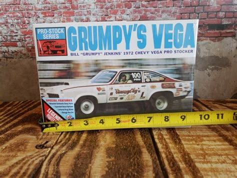 Mpc Bill Grumpy Jenkins 1972 Chevy Vega Pro Stocker 125 Model Kit