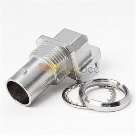 Female Bulkhead Hd Bnc Connector 90 Degree High Qulity 50 Ohm