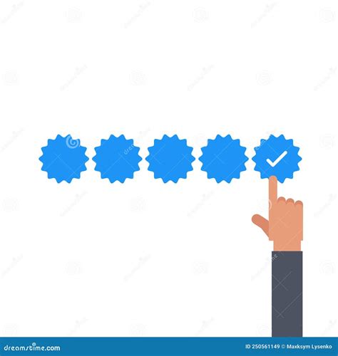 Profile Verification Check Marks Icons Vector Illustration Stock Vector Illustration Of Good