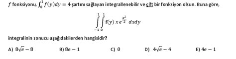 solved the function f be an integrable and even function