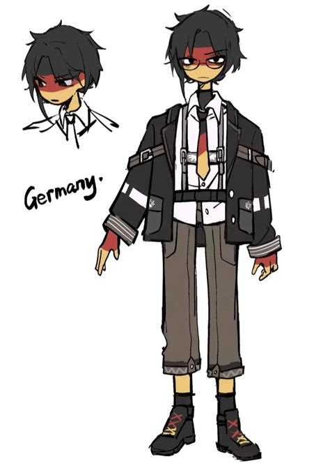 Germany Countryhumans德 In 2024 Country Art Cute N Country Art Contest