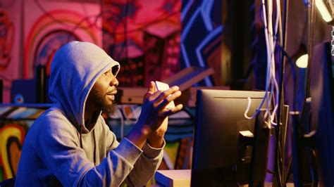 Free Photo Hacker Holds Ssd With Stolen Credentials