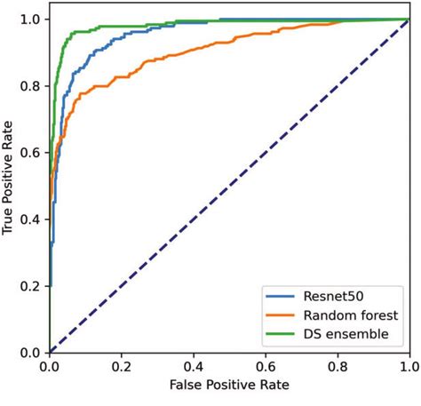 Receiver Operating Characteristic Roc Curves Of Different Deep Neural