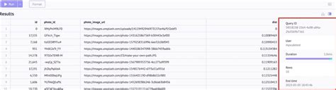 sql execution myscale docs