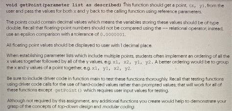 solved description write a modular program