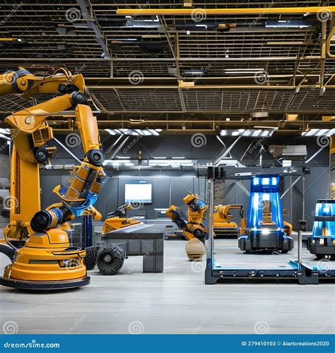 1603 Futuristic Robotics A Futuristic And Sci Fi Inspired Background