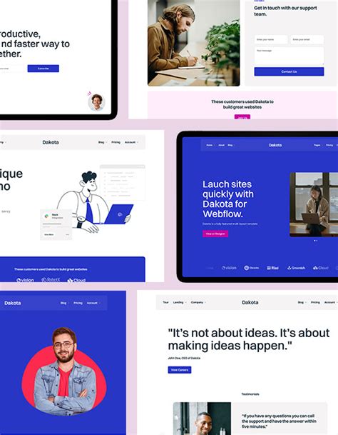 Workflow Startup HTML Responsive Website Template