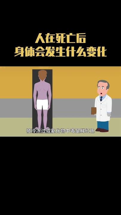 人死后身体会发生什么变化 科普 涨知识 Youtube
