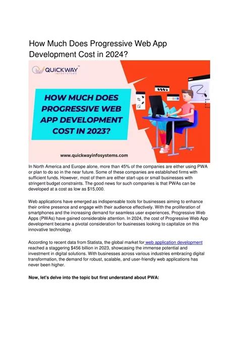PPT How Much Does Progressive Web App Development Cost In PowerPoint Presentation ID