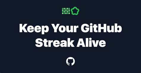 Gitstreak Keep Your Github Streak Alive