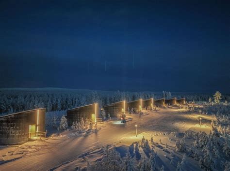 Architecture Architecturaldesign Timber Tourism Northernlights Auroraborealis Resort