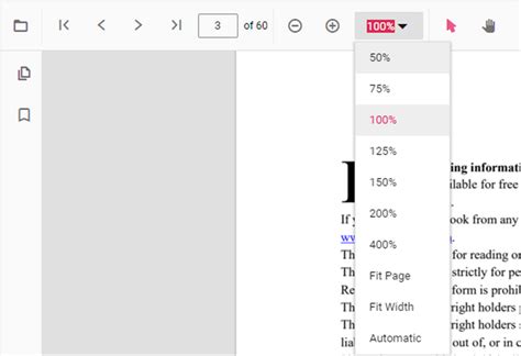 Magnification In React Pdfviewer Component Syncfusion