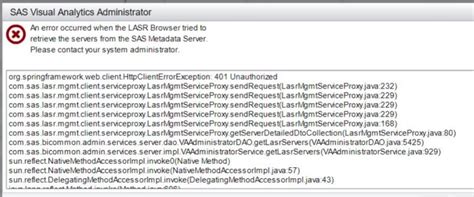 Solved Error Occurred When Lasr Servers Tried To Retrieve The Servers