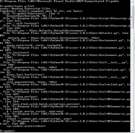 problems with compiling r godot