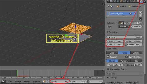 Initial State For Particles Blender Stack Exchange