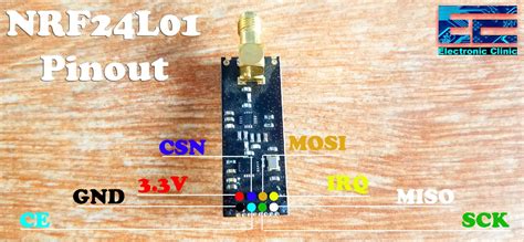 Nrf24l01 With Arduino Nrf24l01 Pinout And Example Codes