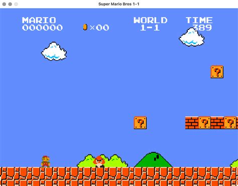 The First Level Of Super Mario Built With Python By Manpreet Singh