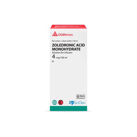 Zoledronic Acid 4 Mg100 Ml • Dexa Group