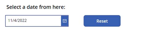 How To Reset Power Apps Date Picker Enjoy Sharepoint