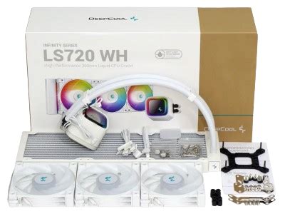 DEEPCOOL LS720 360mm (WHITE) | CPU Liquid Cooler | Tech Walker