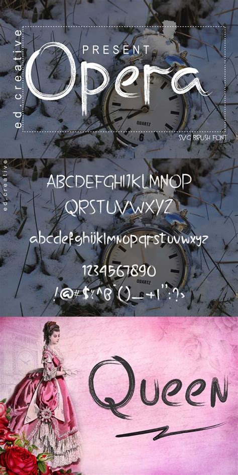 #Opera - #Hand-writing #Script | Professional fonts, Fonts design, Opera