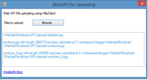 Web API File Uploading Desktop And Web Client Chsakell S Blog