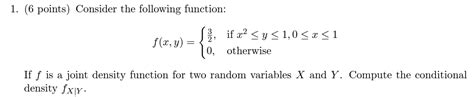 solved 1 6 points consider the following function
