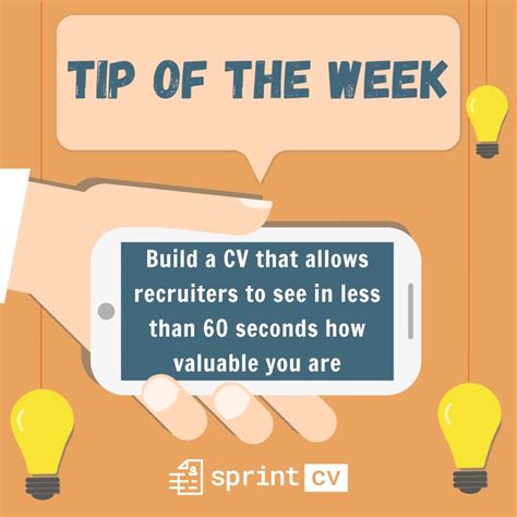 Sprint Cv Cvs Done Right Right Away On Linkedin Techcareers