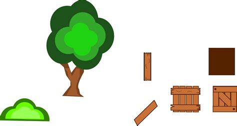 Tree Grass And Wood OpenGameArt Org Tree Grass And Wood OpenGameArt Org