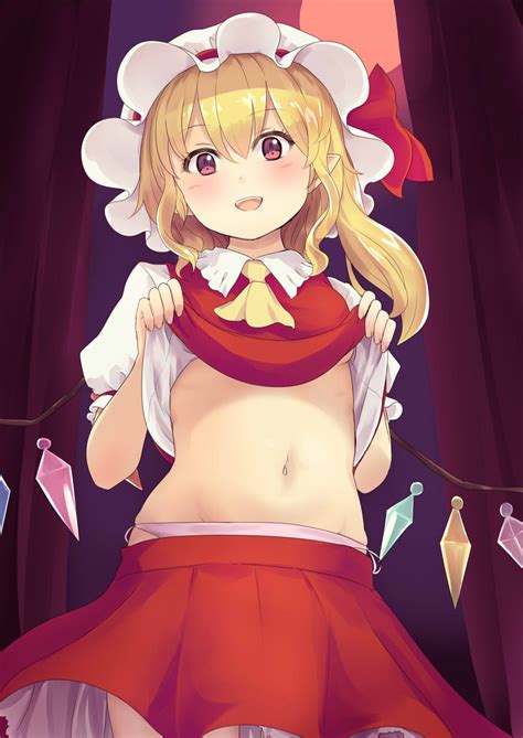 Culter Flandre Scarlet Touhou Commentary Request Highres 1girl D