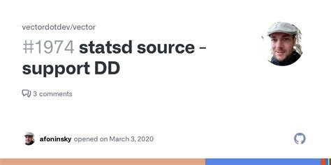 statsd source support dd · issue 1974 · vectordotdev vector · github