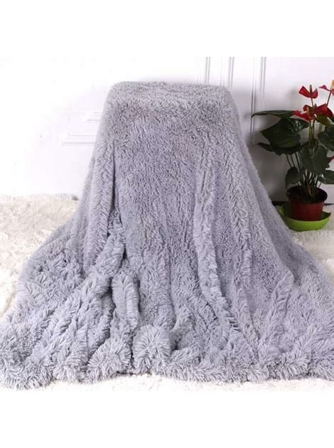 Двоспальний плед Травка Сірий 220х240 см Vital Textile Pt2 2 купити онлайн на Rozetka