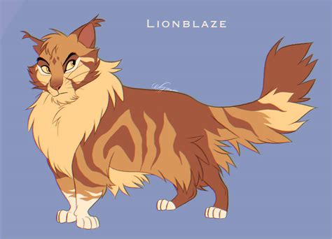 Lionblaze Design Warriors Cats By Angeldalet On Deviantart