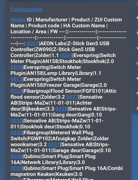 Expose Nodeid On The Zwave Devices Feature Requests Home Assistant