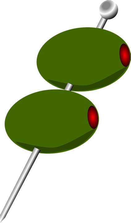 Download Olives Garnish Martini Royalty Free Vector Graphic Pixabay